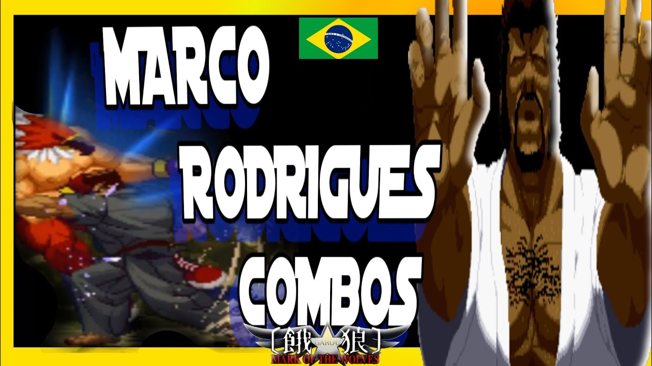 MARCO RODRIGUES COMBOS (level EASY/MEDIUM) in GAROU MARK OF THE WOLVES💥 ...