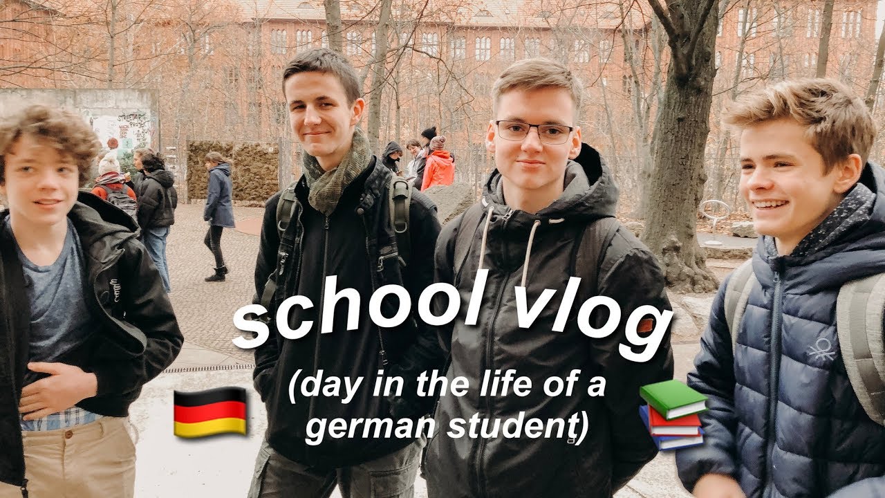 ScHOoL vLOg at my german school - YouTube