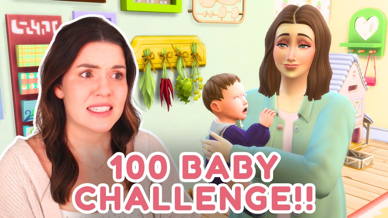 100 Baby Challenge Ep. 52: The Sims are Crying, I'm Crying, Everyone's ...