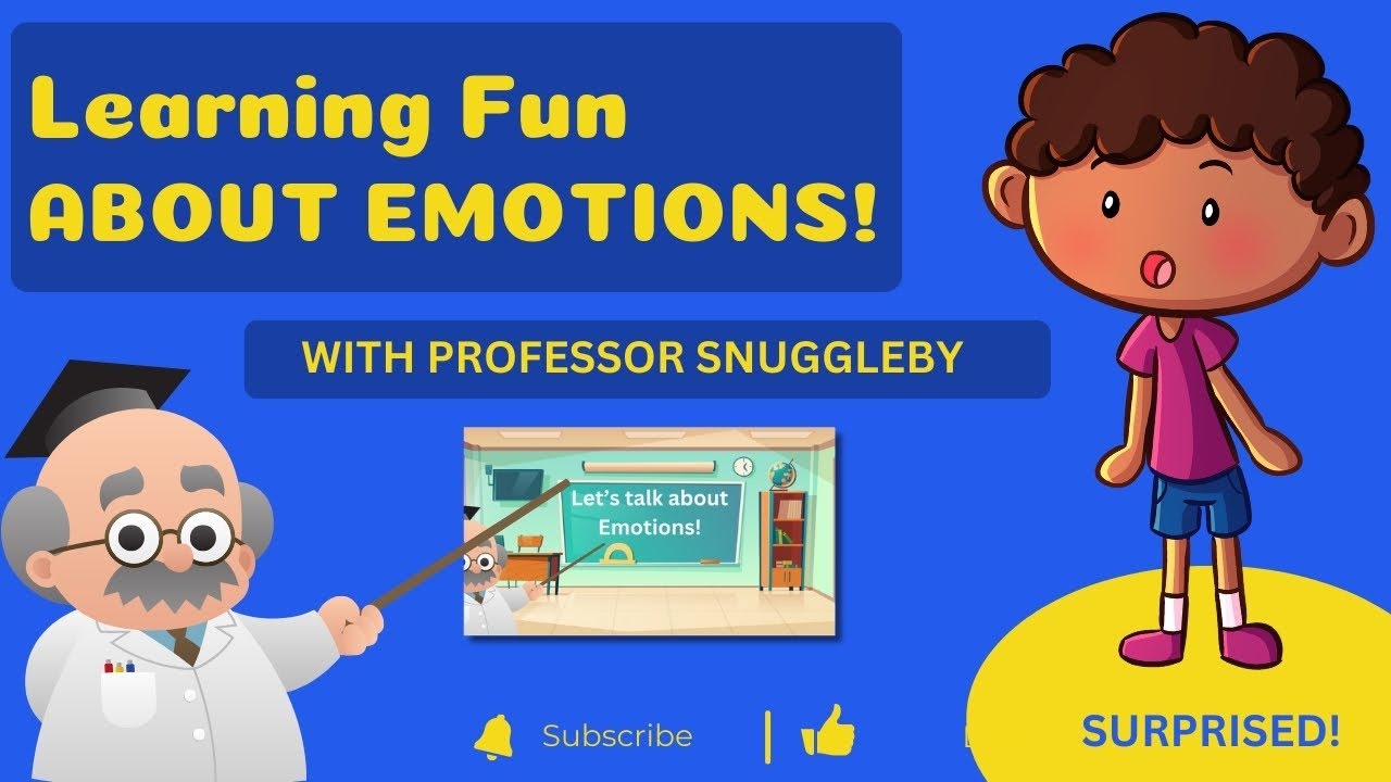 Fun Learning For Kids About Emotions| Fun Educational Videos For Kids # ...