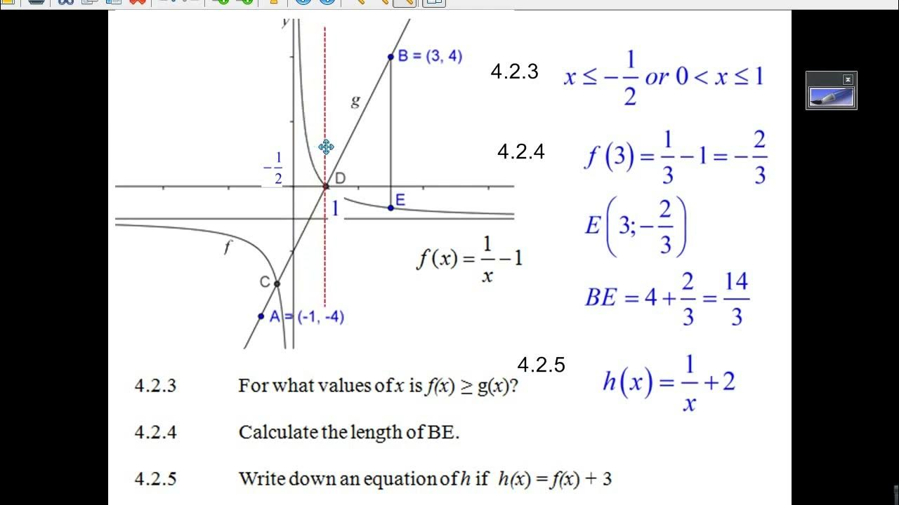 Functions Q4 2 3 to Q 4 2 5 - YouTube