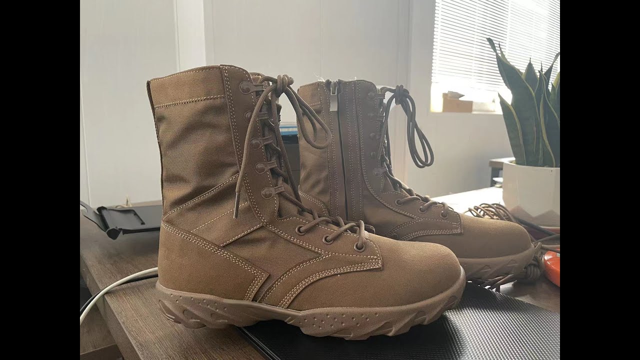Military desert boots for Saudi Arabia Army from China manufacturer and ...