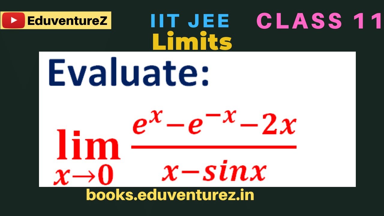 evaluate-lim-x-0-e-x-e-x-2x-x-sinx-youtube