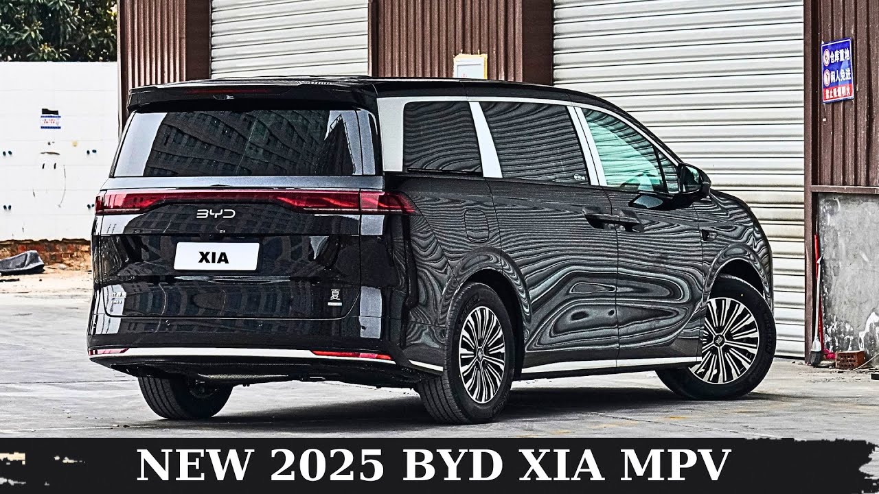 All-new 2025 BYD Xia - Best Plugin Hybrid Luxury Minivan | Chinese ...