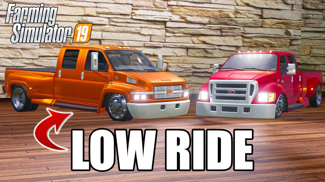 LOW RIDE VEHICLES FS19 (Luxury Dealership) FARMING SIMULATOR 19 - YouTube