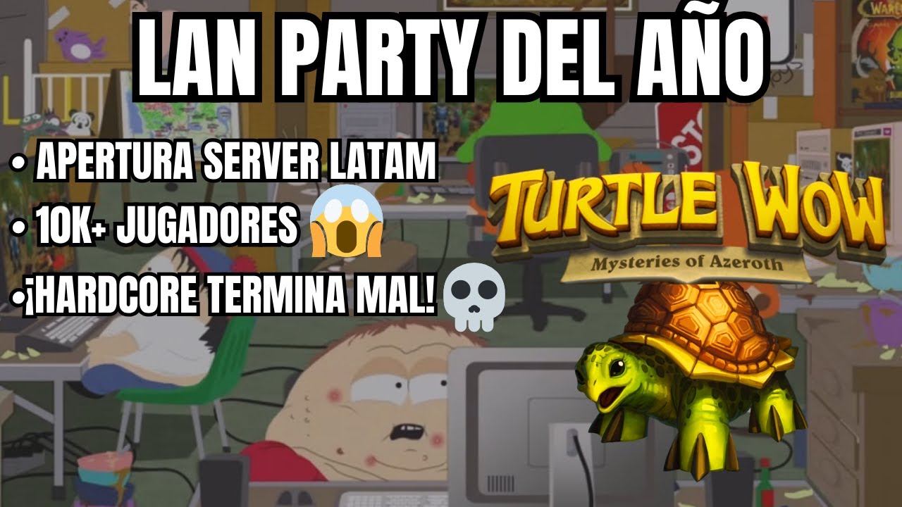 LAN PARTY Turtle WoW LATAM – Hardcore, PvP, BG lvl 9, Risas y Nostalgia - YouTube
