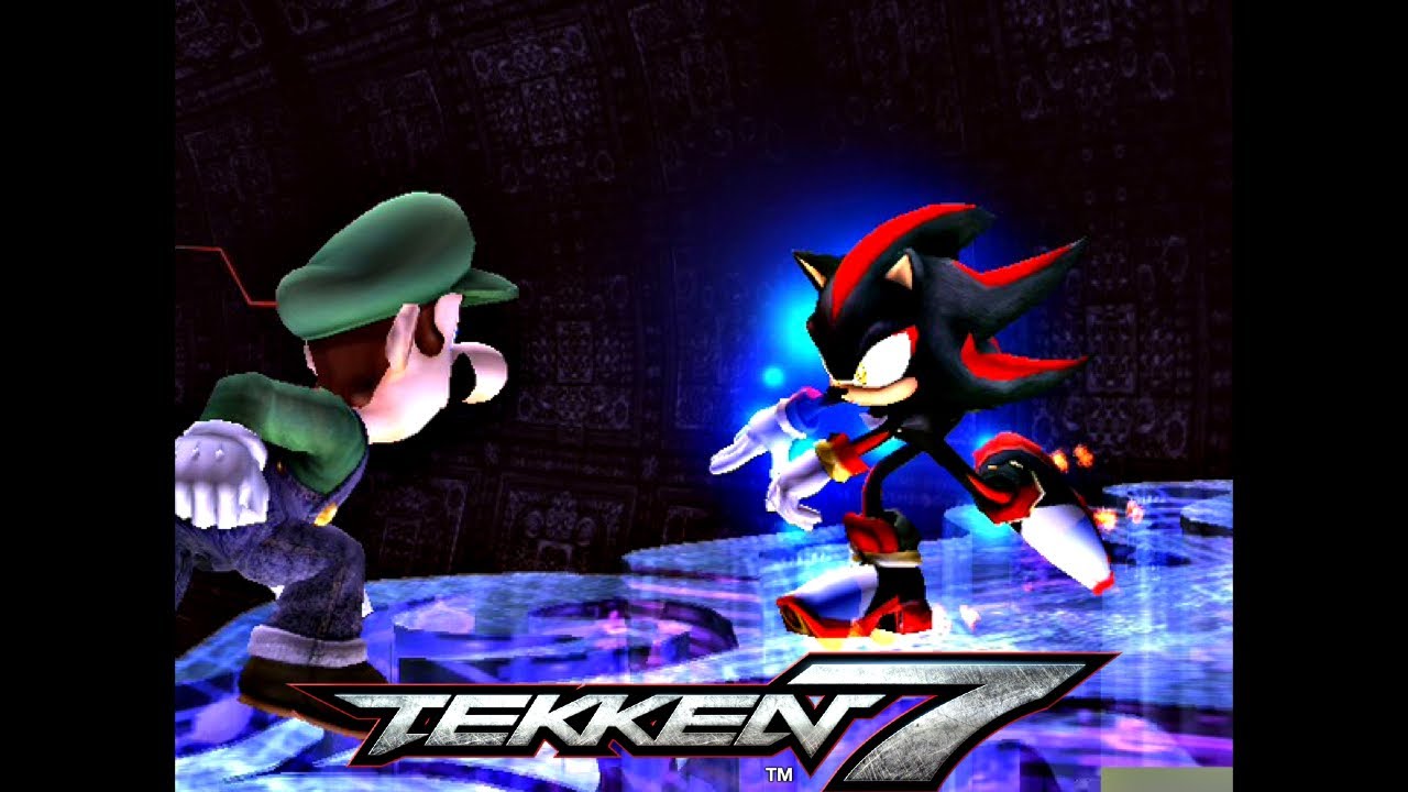 Luigi Vs Shadow The Hedgehog In Tekken 7 - YouTube