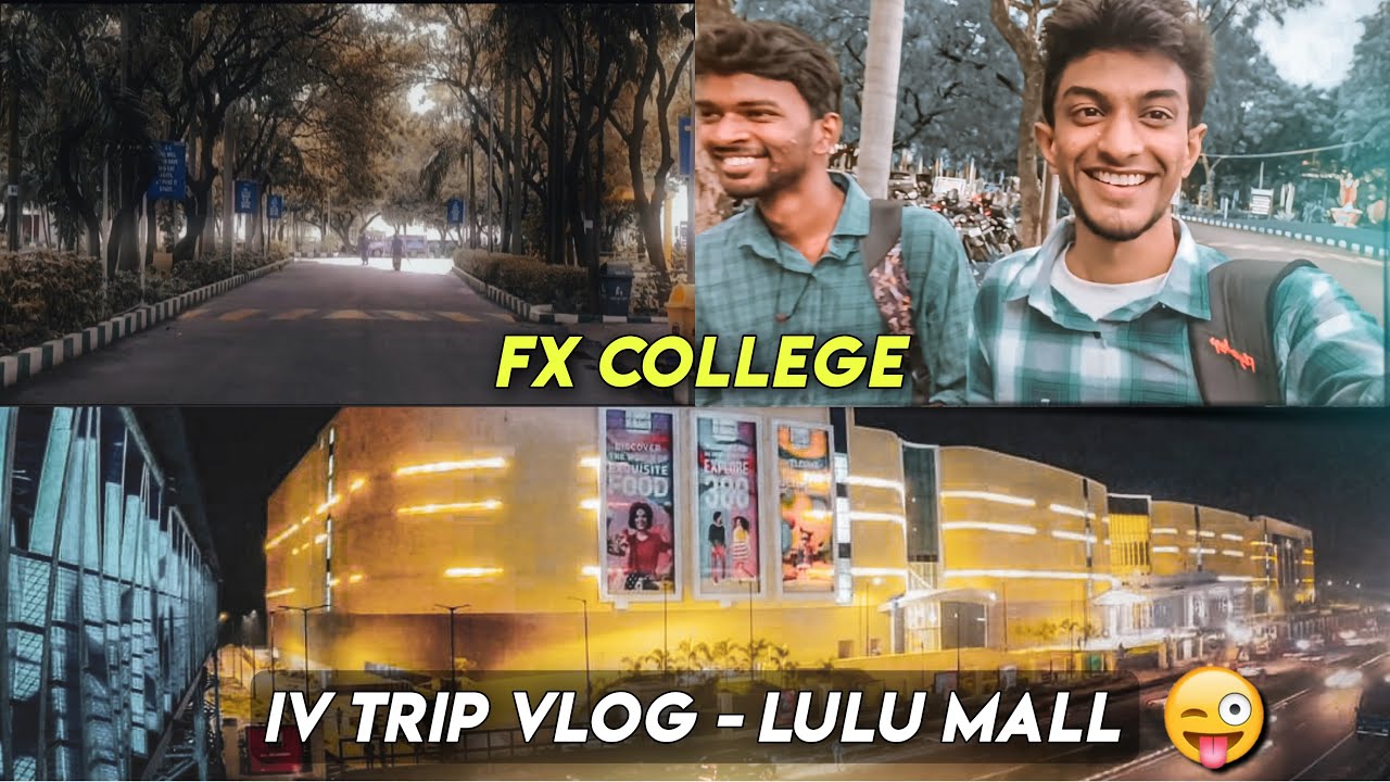 IV Trip ️ FX College | Tamil Vlog | Lulu Mall | Tirunelveli - YouTube
