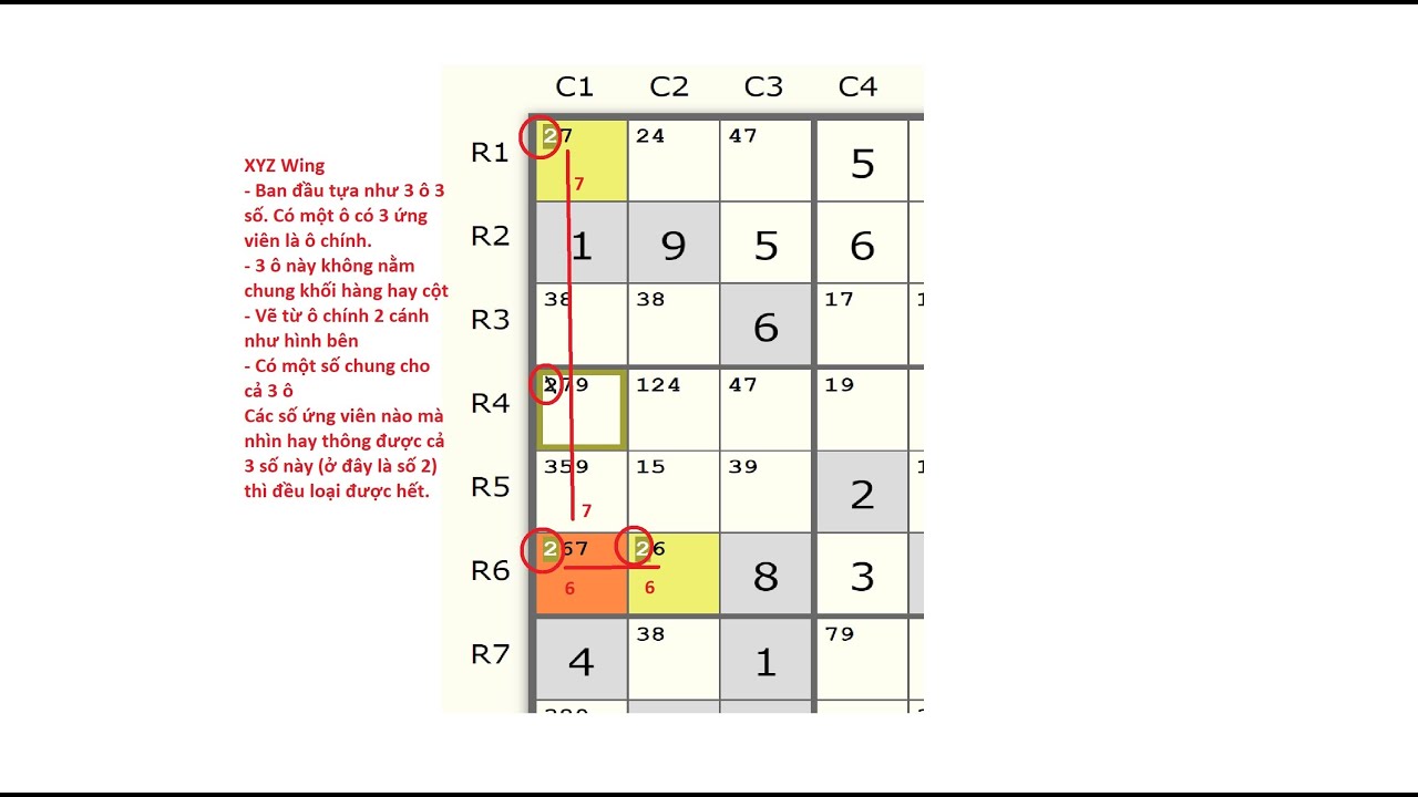 Sudoku Expert XY Wing XYZ Wing V Nishio Di n Gi i C n K YouTube Sudoku Expert XY Wing XYZ Wing V Nishio Di n Gi i C n K YouTube