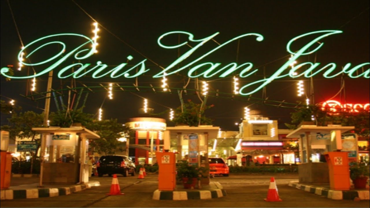 Paris Van Java Bandung Malam Hari - YouTube