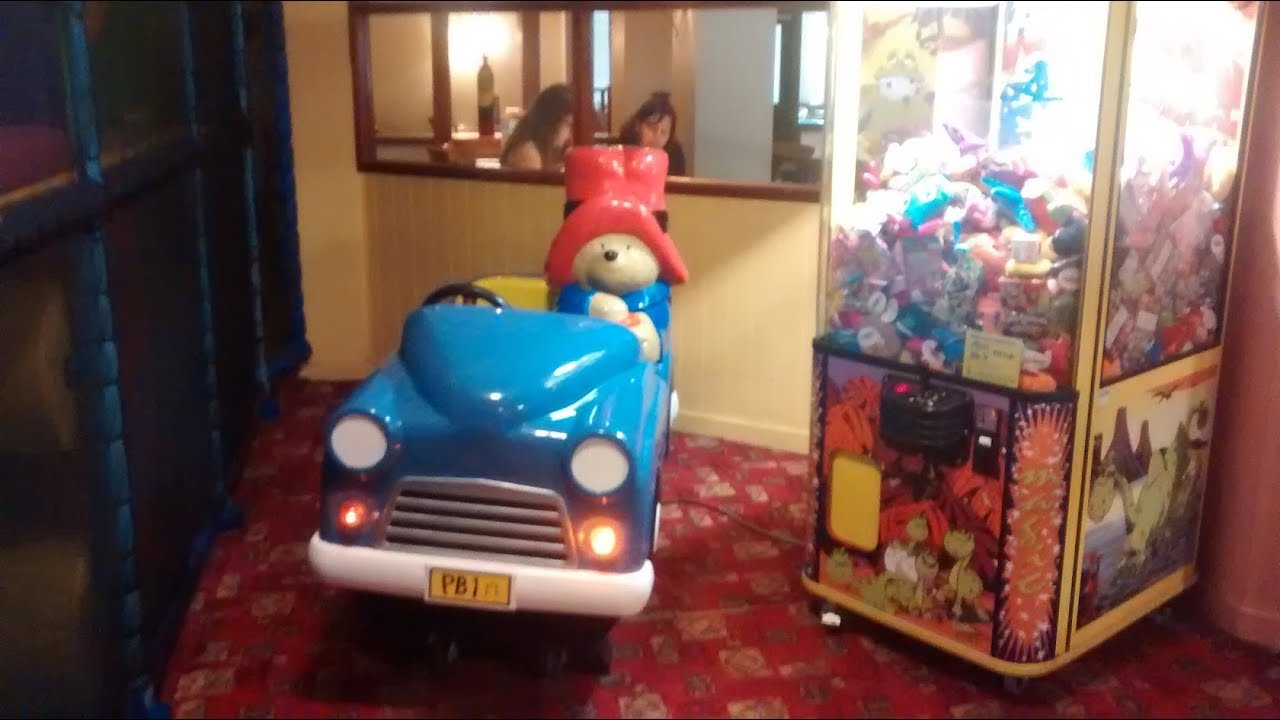 Paddington bear car kiddie ride - YouTube