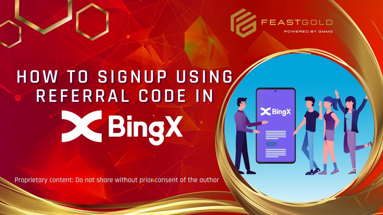 How to Signup on BingX Using Referral Code - YouTube