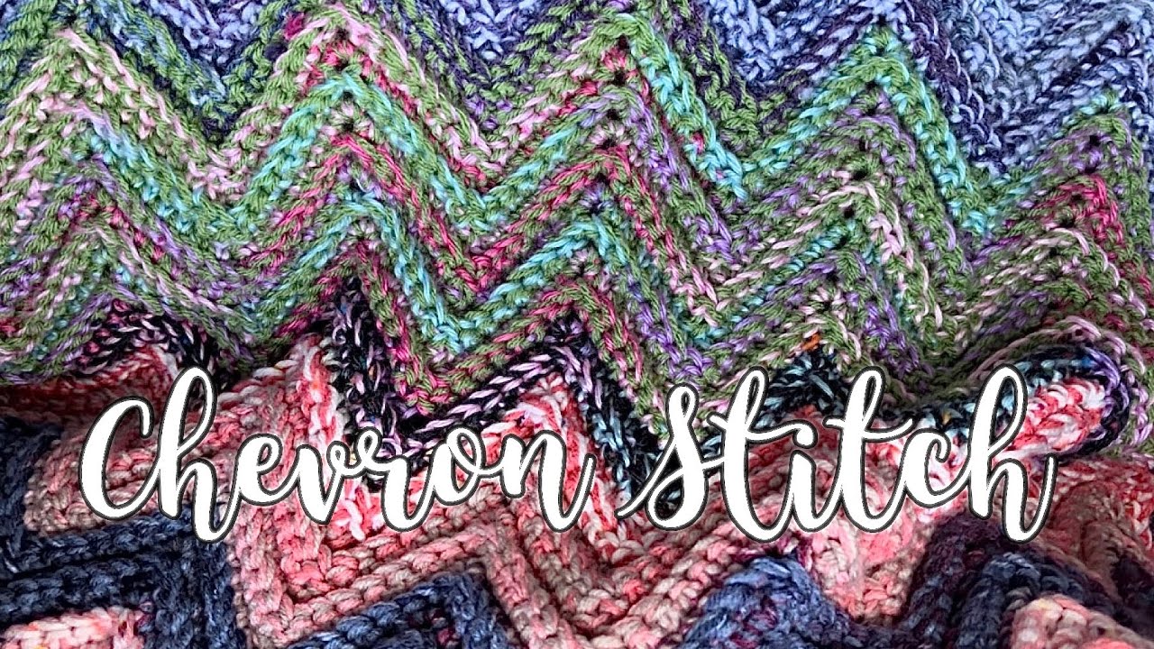 Chevron Stitch - Crochet Tutorial - YouTube