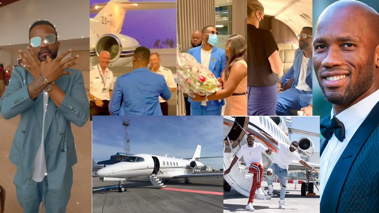 FALLY IPUPA AVEC L'AVION PRIVÉ EST ARRIVÉ À ABIDJAN, LE PAYS DE DROGBA ...