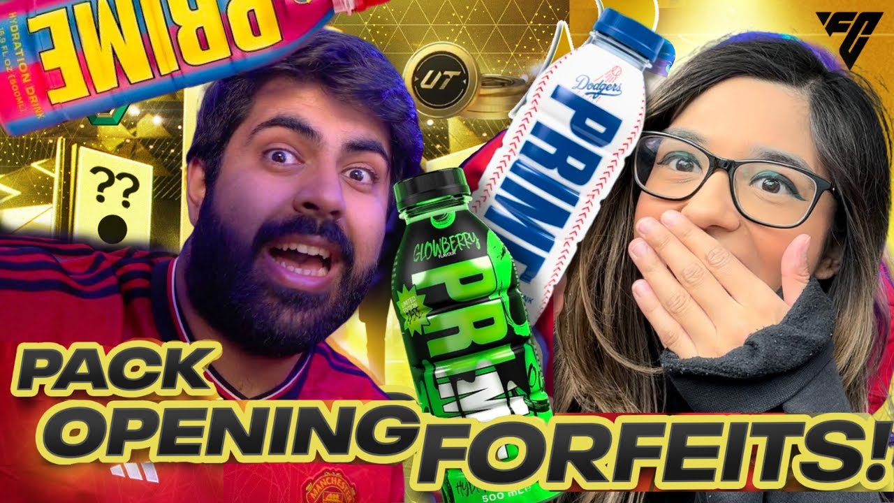 PRIME FORFEITS - FC 24 PACK OPENING CHALLENGE! *RARE DODGERS PRIME CHUG ...