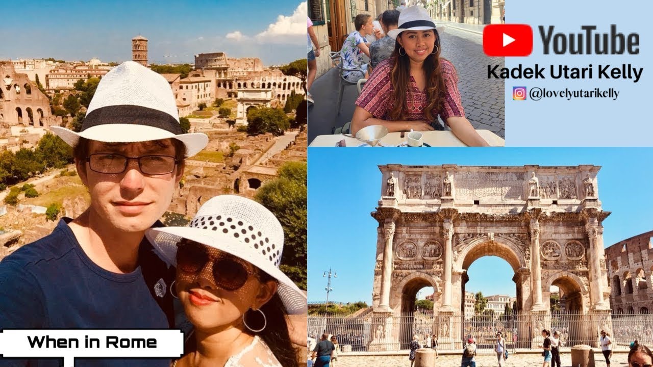 Jalan-jalan mengunjungi tempat bersejarah di Roma // ROME ITALY - YouTube