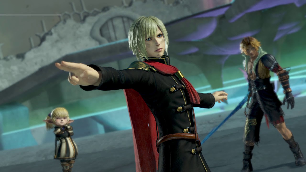 DISSIDIA FINAL FANTASY NT Open Beta Ace Gameplay #2 - YouTube