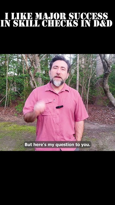 The Right way to use skill checks in D&D 5e Part 7 #DND #dmtips #dungeonmasters #dnd5e - YouTube