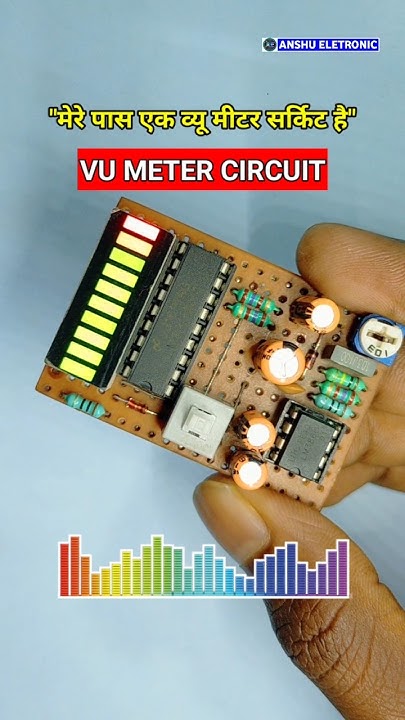 "10 Segment LED Bar Graph VU Meter Circuit" - YouTube