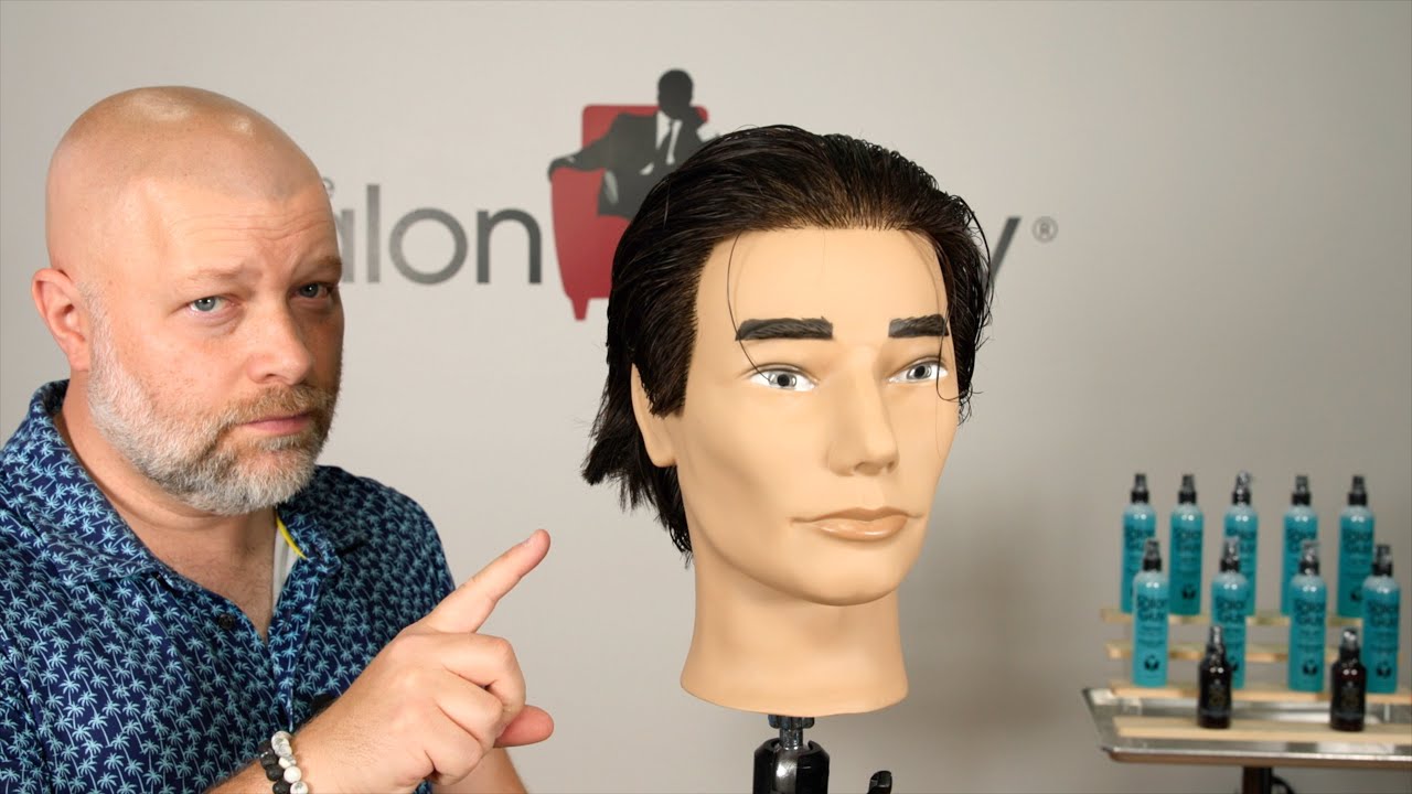 How to Get Your Hair to Flip Up in the Back - TheSalonGuy - YouTube