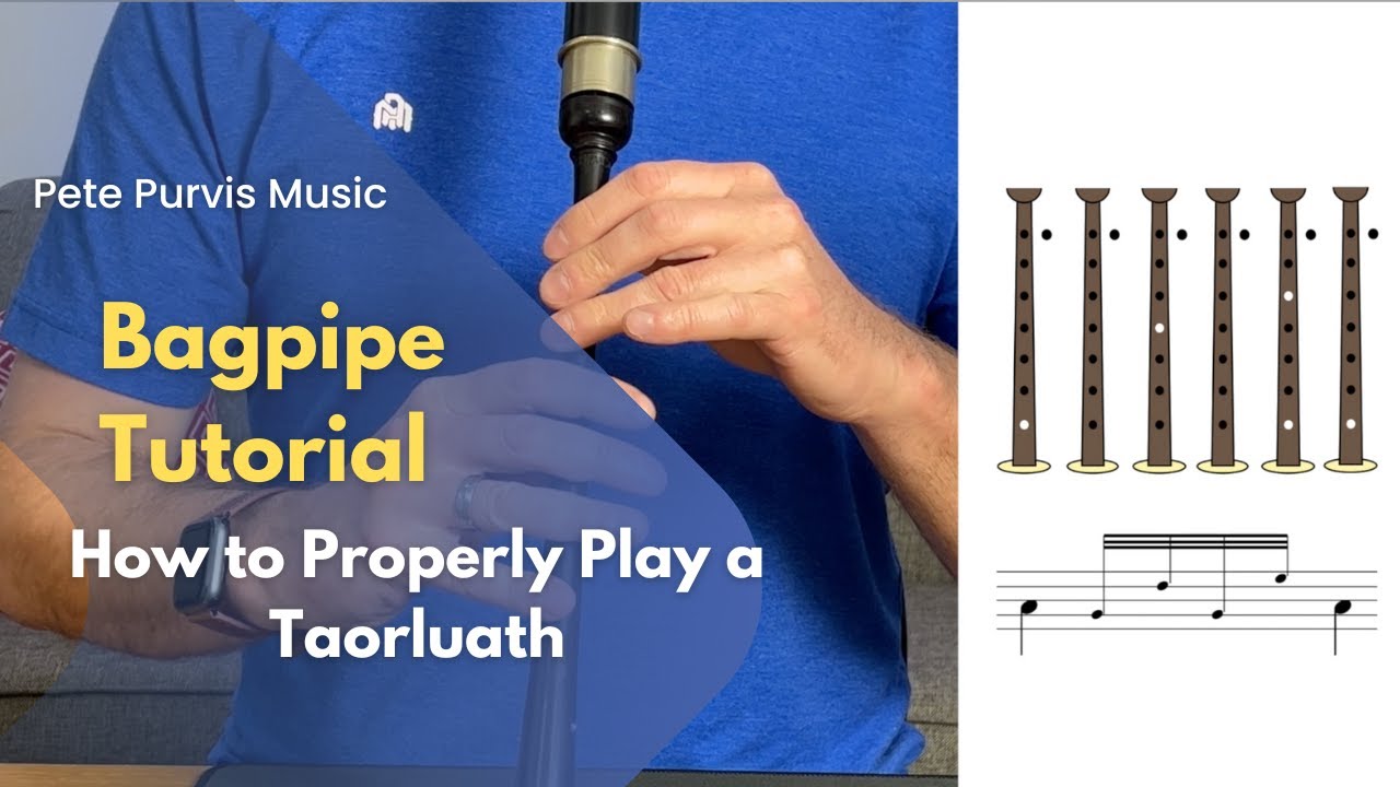 Bagpipe for Beginners: How to Properly Play a Taorluath - YouTube