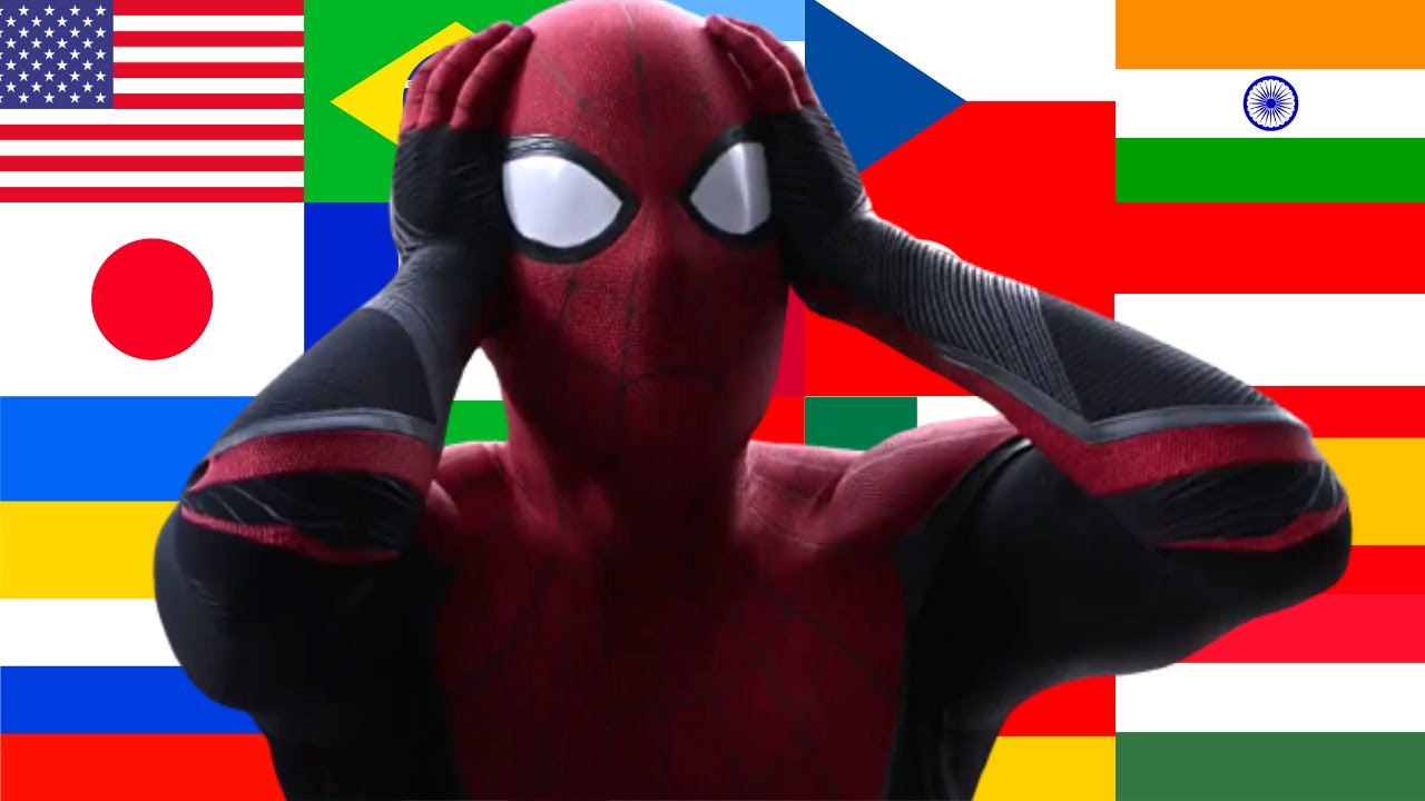 "Spider-Man's Real Name is PETER PARKER!" in Different Languages | Far ...