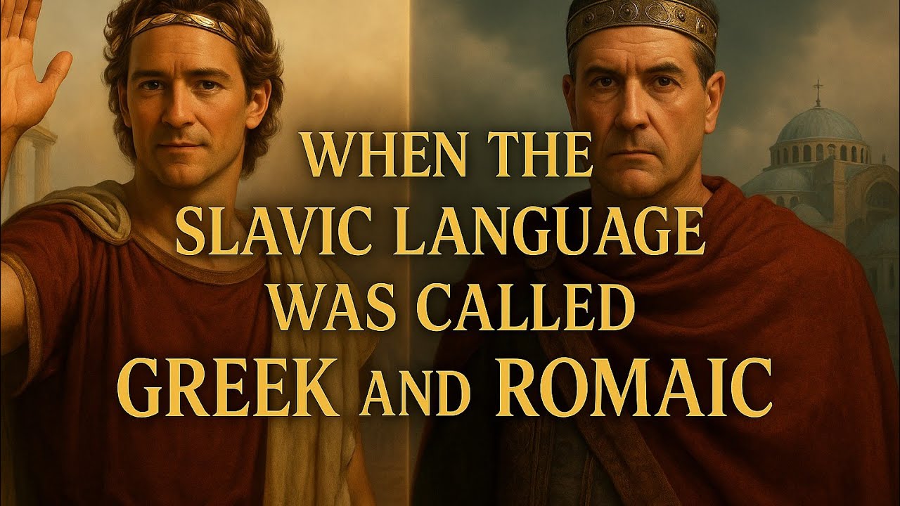 When the SLAVIC Language Was Called GREEK and ROMAIC - YouTube