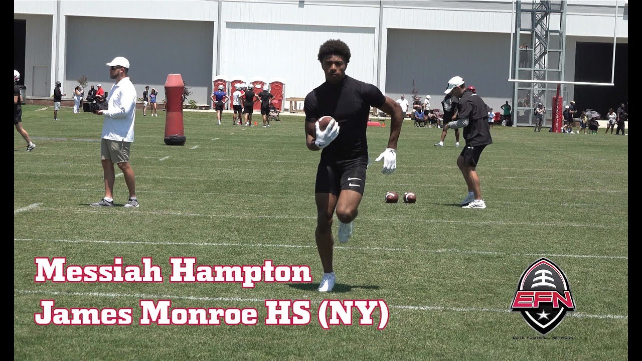Messiah Hampton gets an Ohio State offer. OSU 2024 Football Camp Video ...