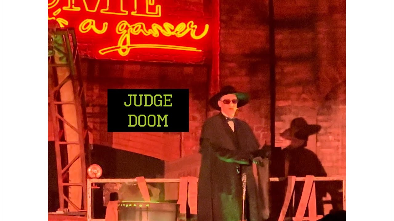 Meet Judge Doom 2033 Oogie Boogie Bash - YouTube