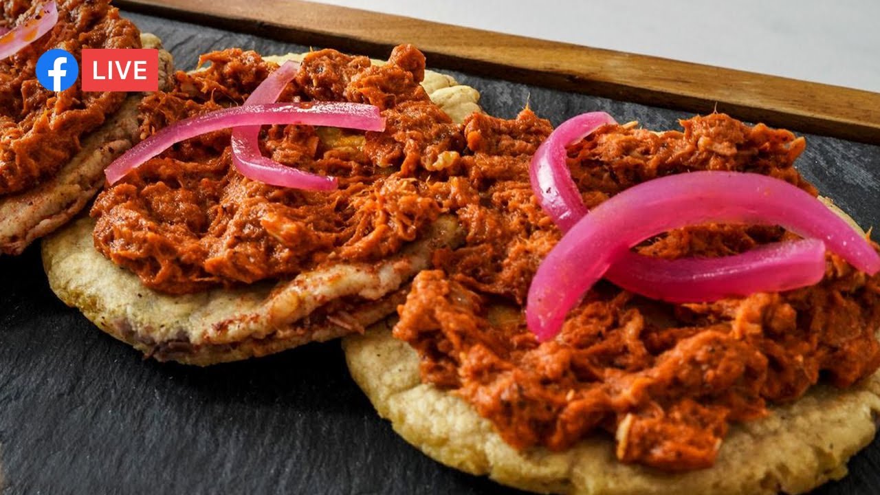 Aprende a hacer Panuchos de Cochinita Pibil | Clase de Cocina Kiwilimón ...