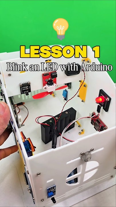 Smart Home Lesson 1: Blink an LED with Arduino Using Mixly – Arduino Course for Beginners # ...