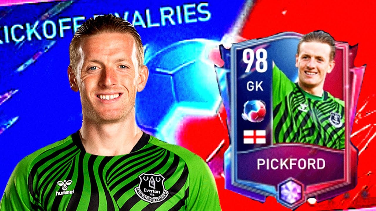 98 JORDAN PICKFORD REVIEW || FIFA MOBILE GAMEPLAY ⚽ - YouTube