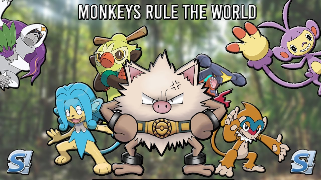 Pokemon Showdown - Monkeys Team vs OU noobs - YouTube