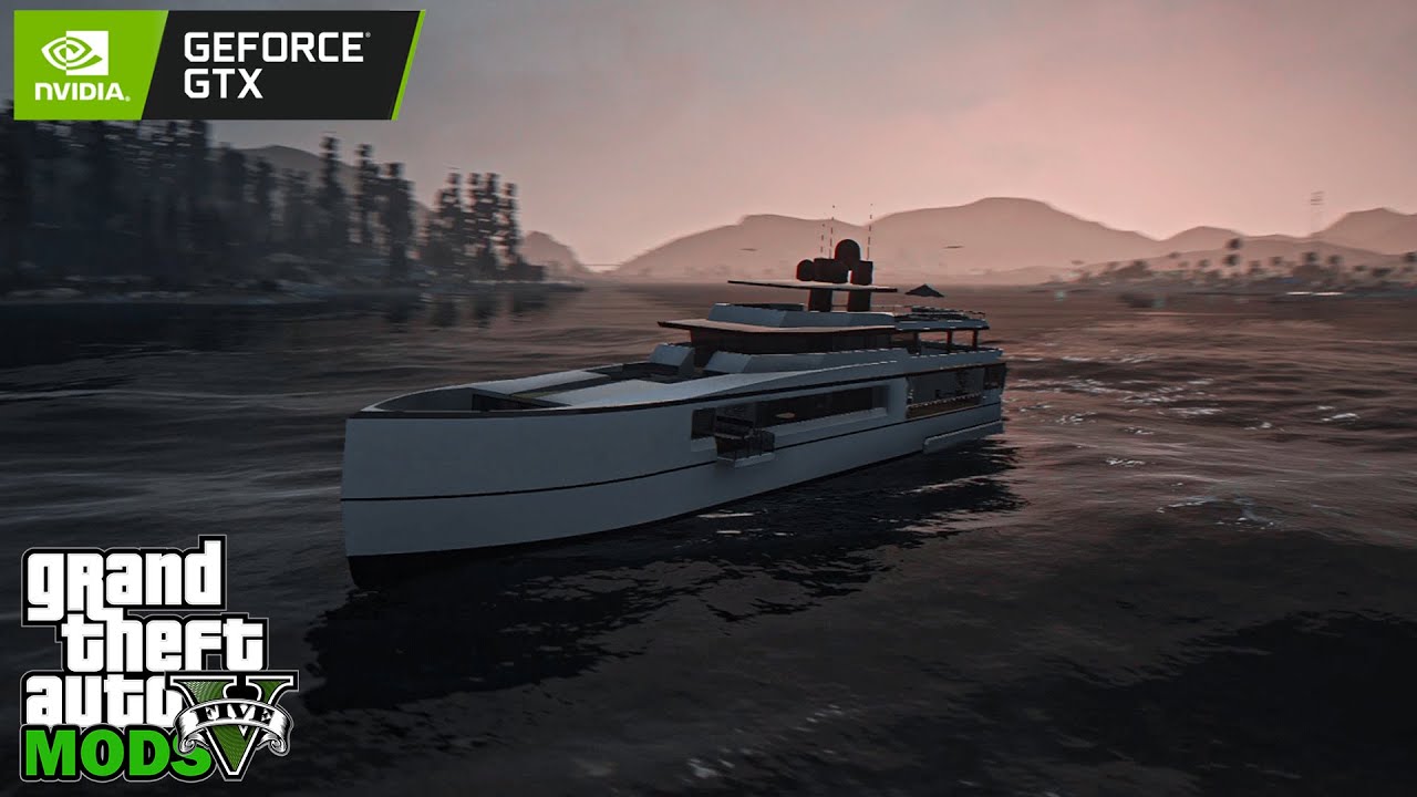 Realistic And Drivable Yacht In GTA 5 Mods (QuantV + NVE + NB Visual ...
