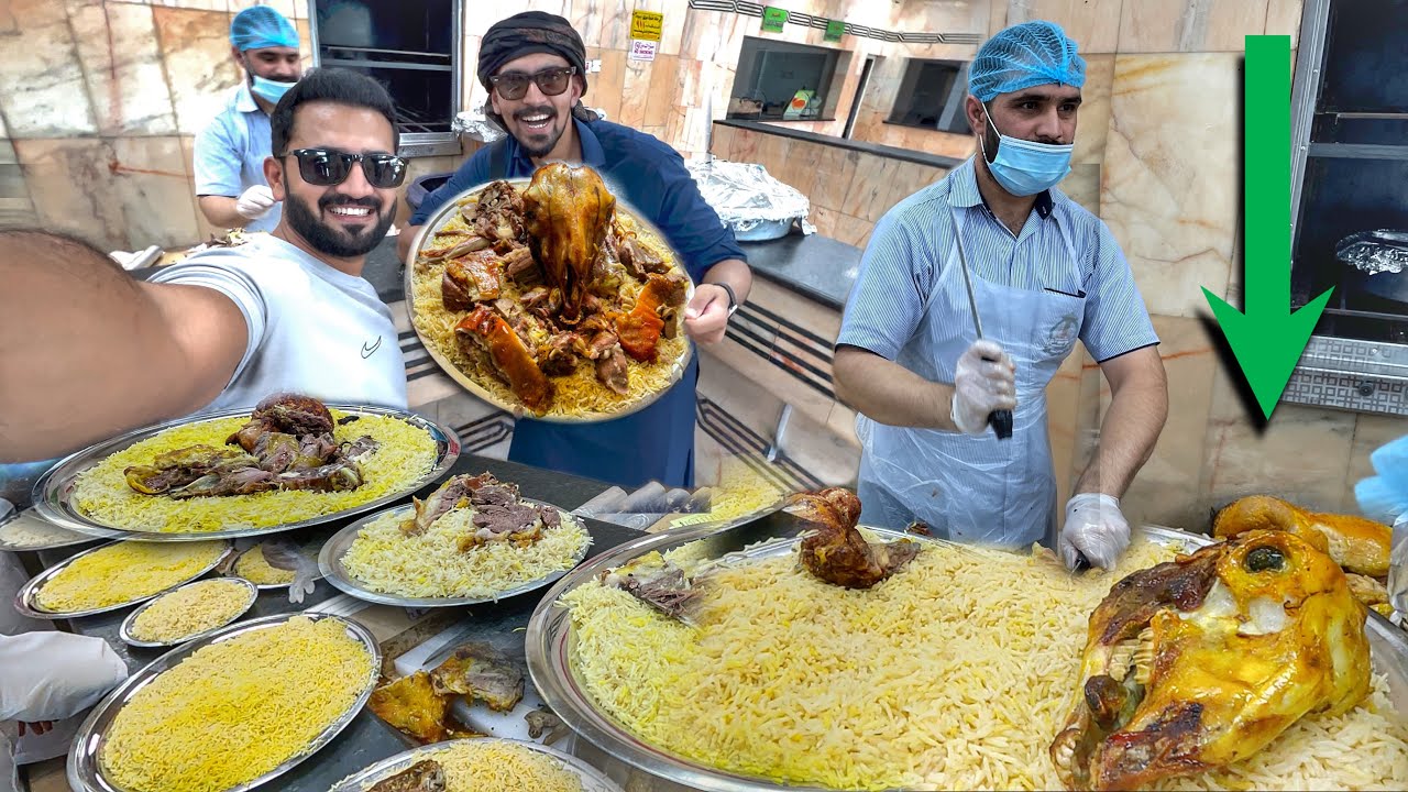GIANT Mutton Mandi Making in Makkah, Saudi Arabia ft @AbdulMalikFareed ...
