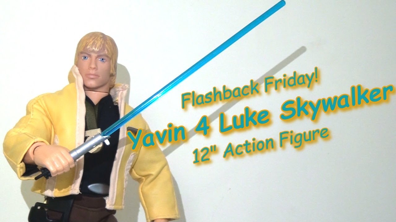 Flashback Fridays! Star Wars 12" Yavin 4 Luke Skywalker from Kenner ...