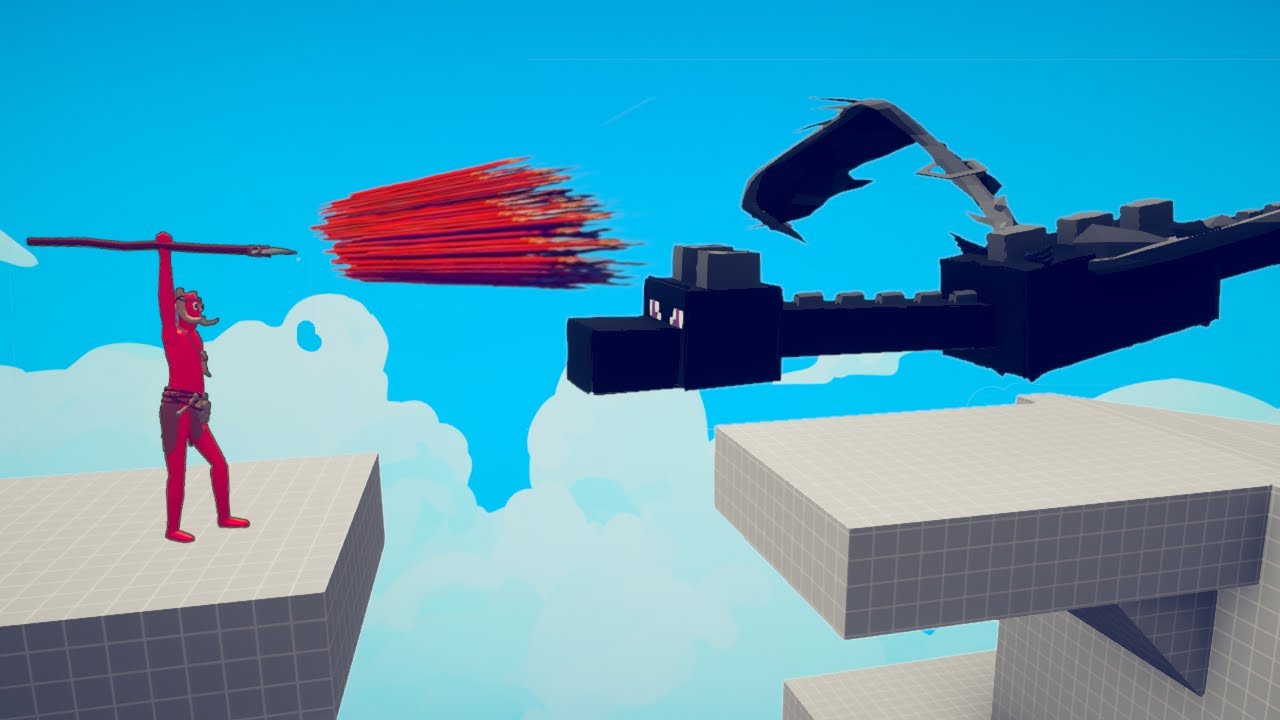 ENDER DRAGON VS ALL EVERY GOD -Totally Accurate Battle Simulator TABS ...