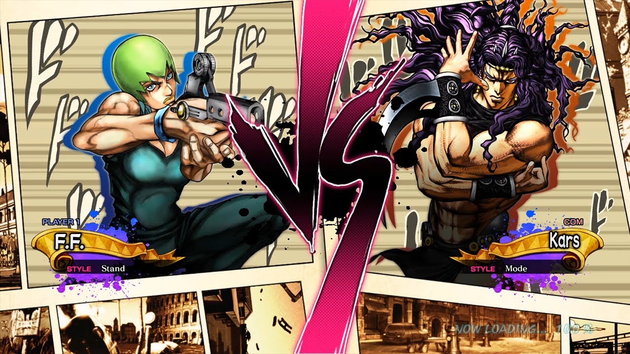 JoJo's Bizarre Adventure: All-Star Battle R | F.F. vs Kars | - YouTube