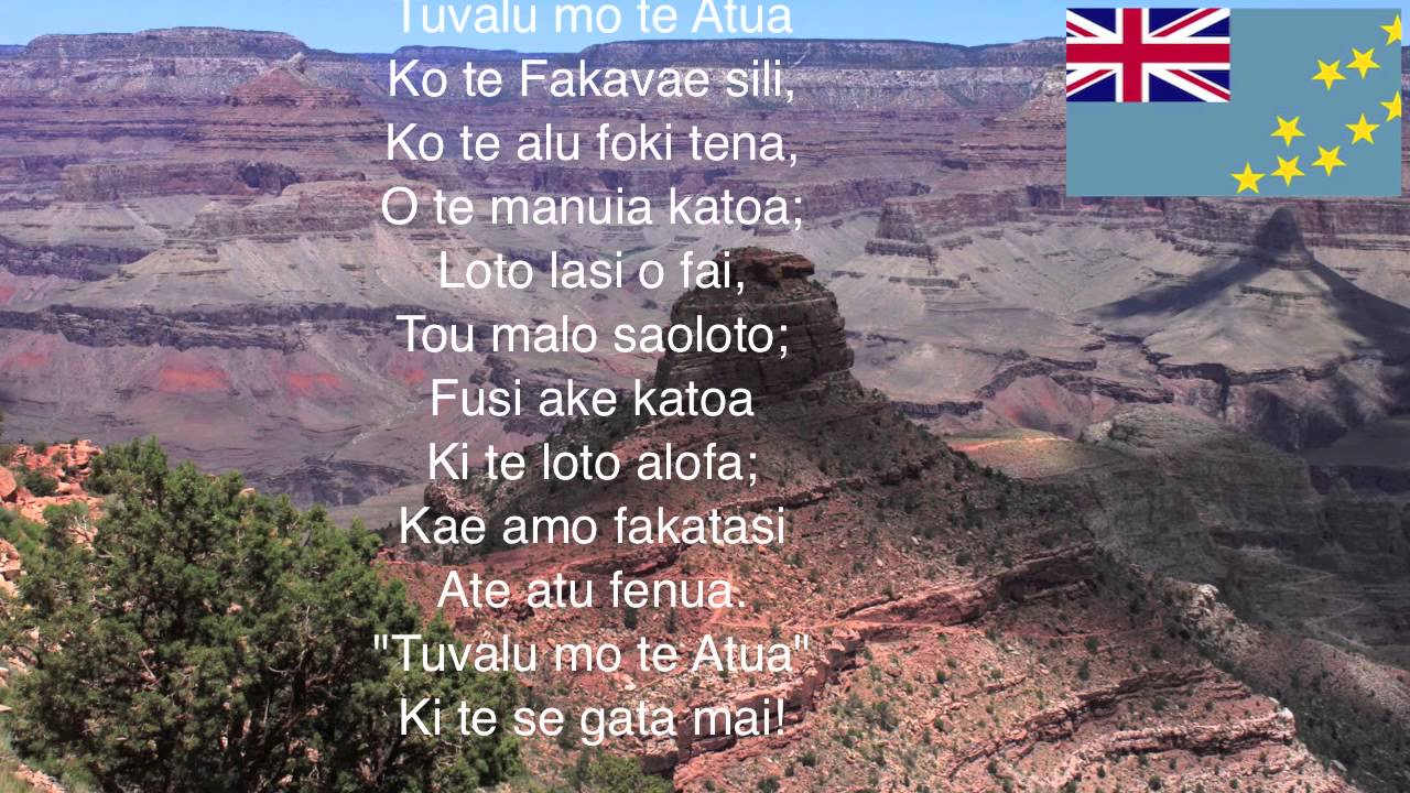 Tuvalu National Anthem - Tuvalu mo te Atua - YouTube