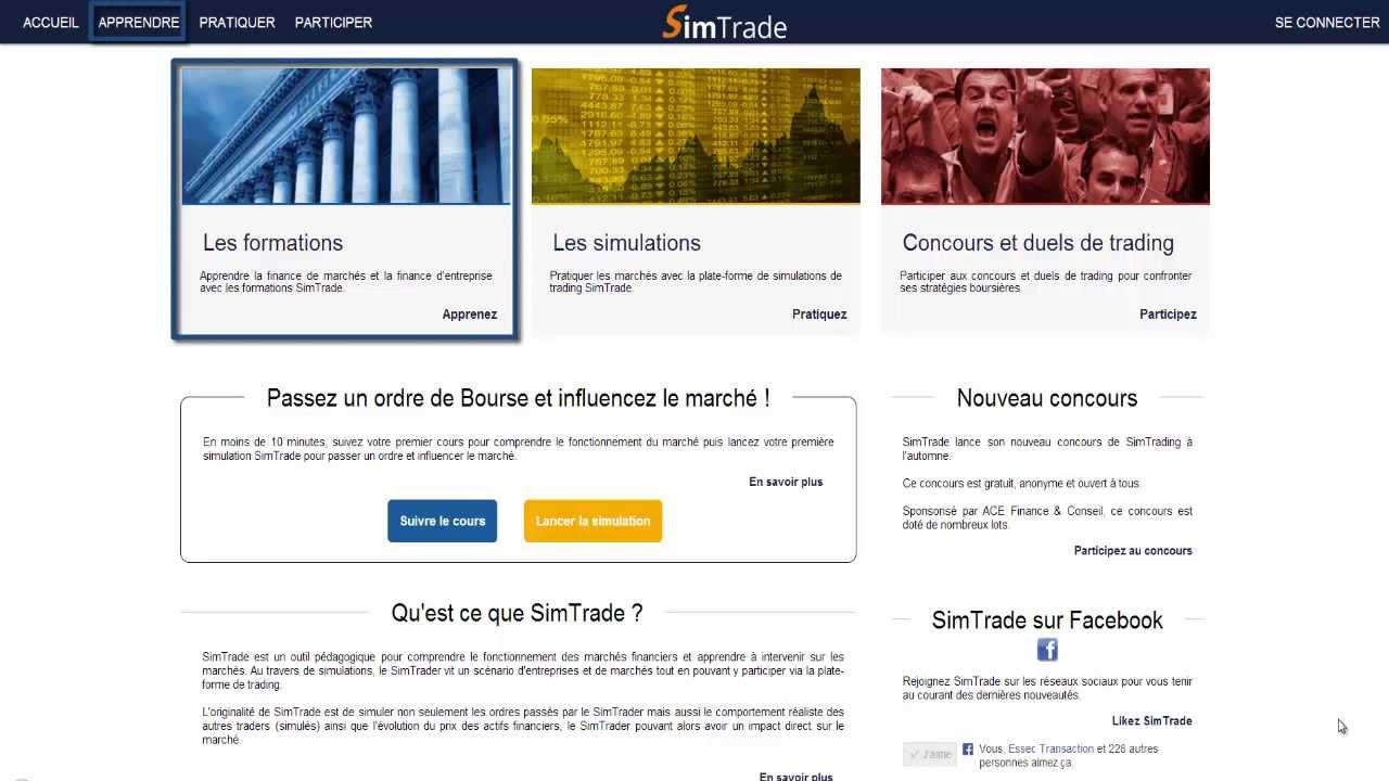 SimTrade présentation - YouTube