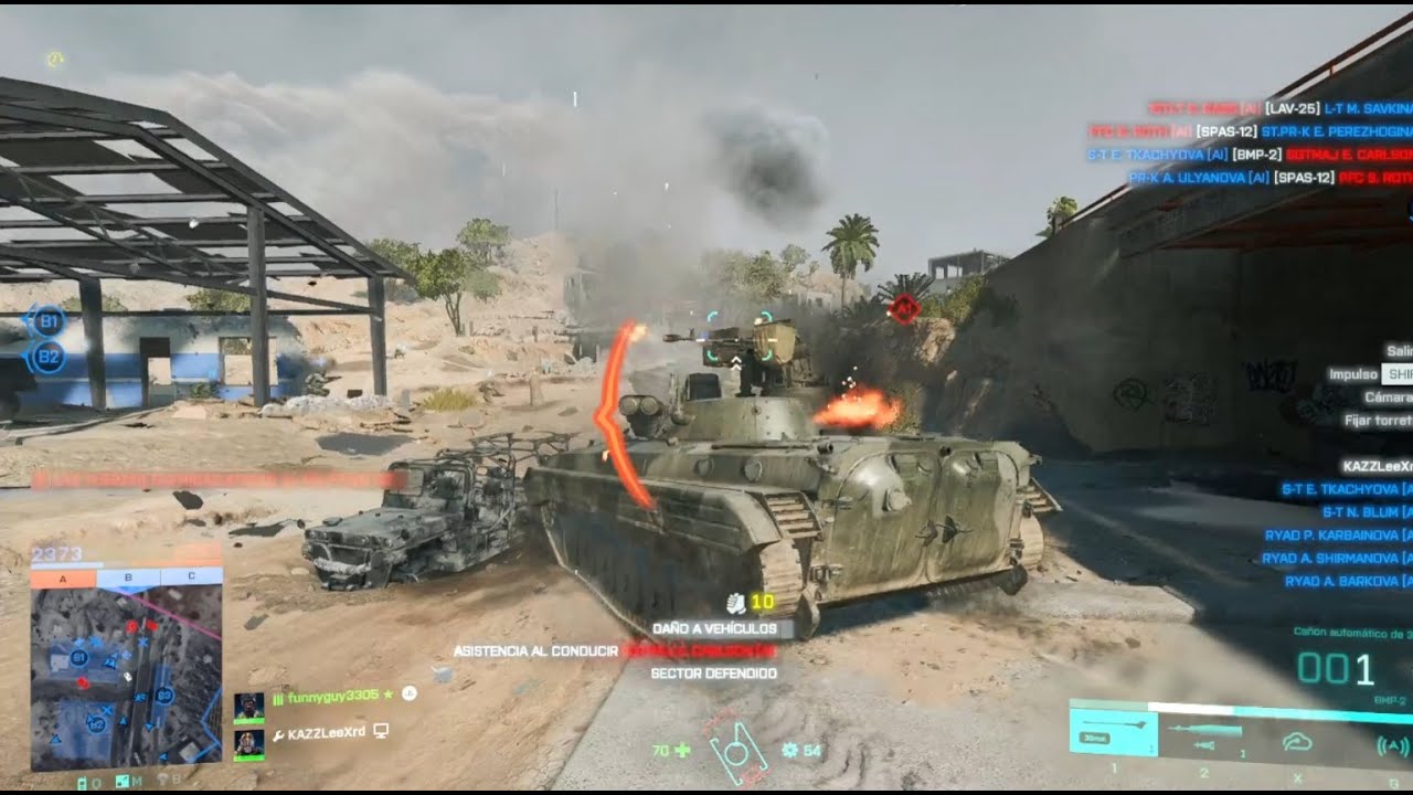 BF2042 Tanque [BMP-2] tiene mas potencia que uno de rango alto. xD ...