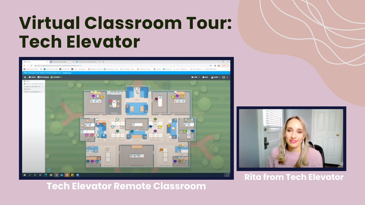 Tech Elevator Dallas - Virtual Classroom Tour - YouTube
