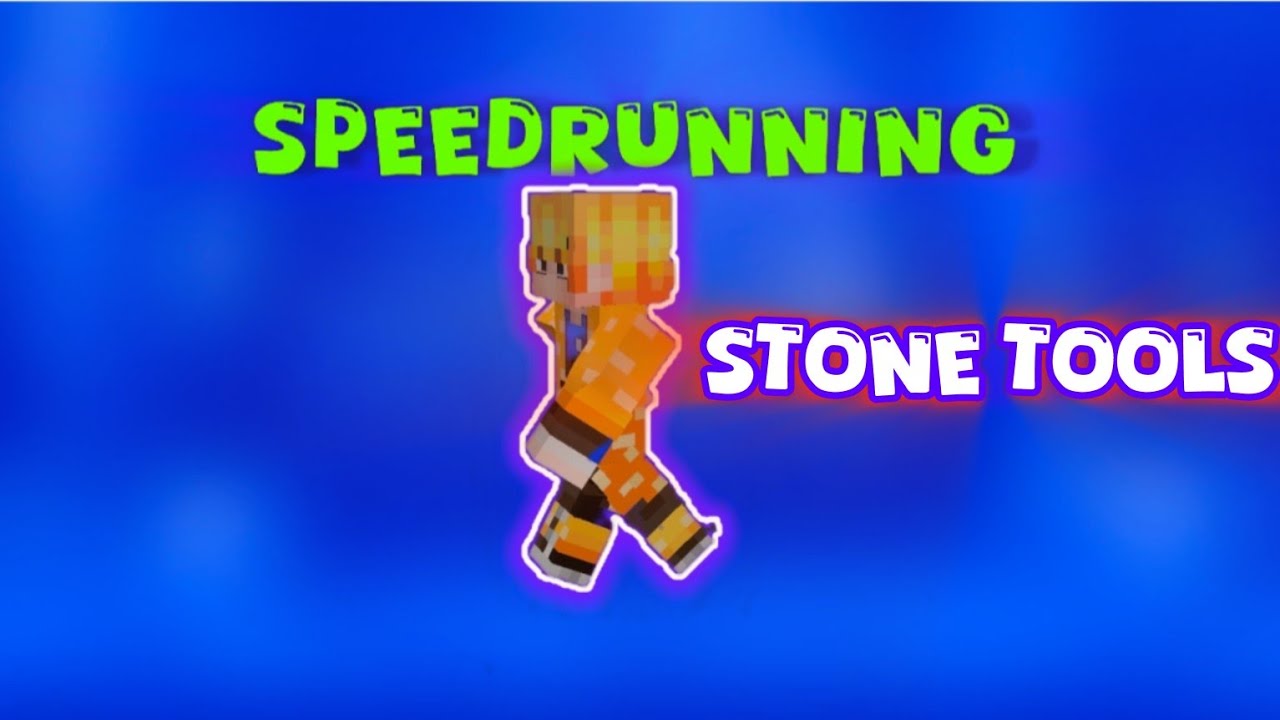 Speedrunning stone tools in Minecraft - YouTube