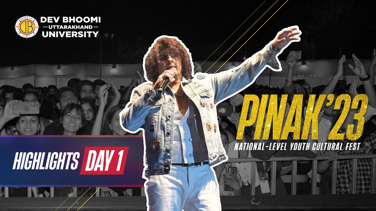 PINAK 2023 Day 1 Highlights | Sonu Nigam's Epic Performance! #pinak2023 ...