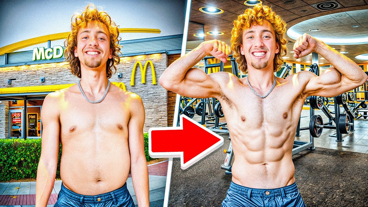 NOAH TRAINED TO BECOME A BODY BUILDER!!! - YouTube