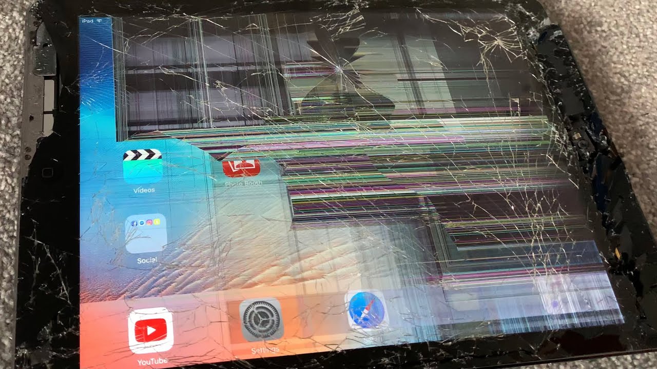 iPad Air Destruction - YouTube