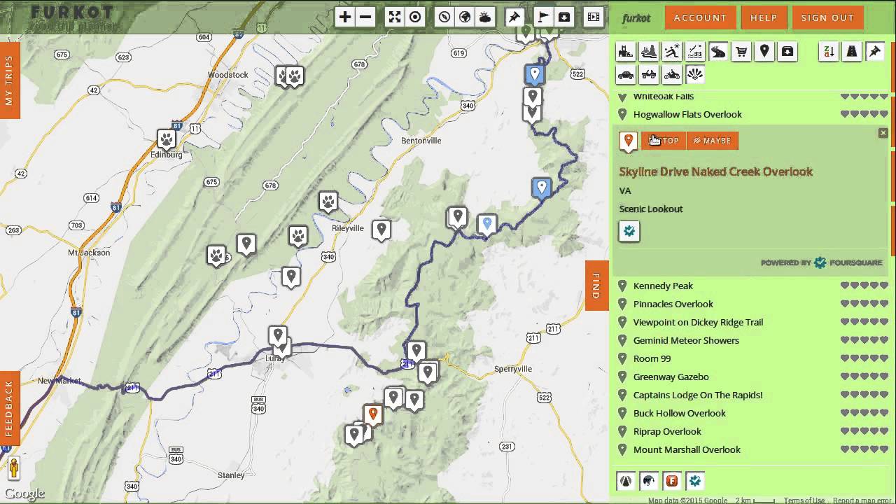 Use scenic overlook stops to keep your road trip on a scenic road - YouTube