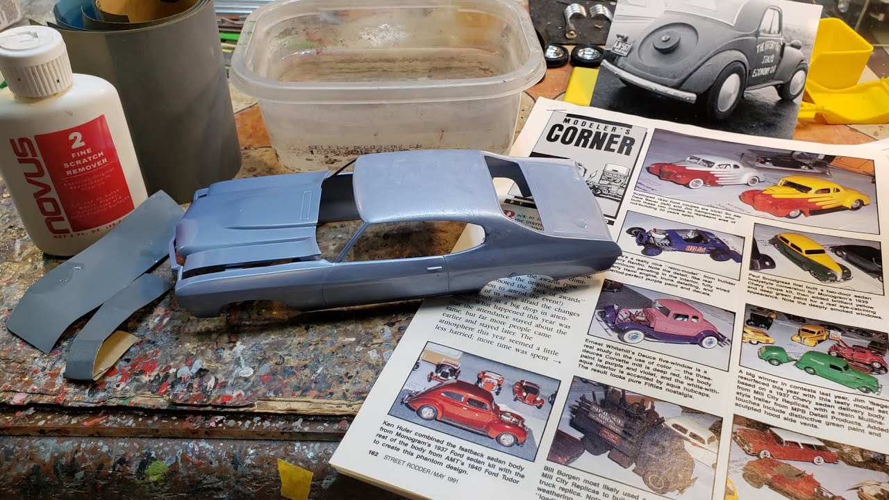 Color sanding with no clear coat. - YouTube