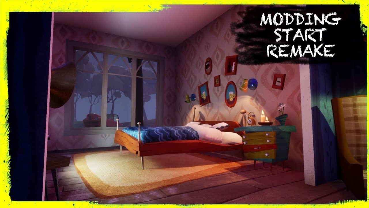 HELLO NEIGHBOR MOD KIT: MODDING START REMAKE - YouTube