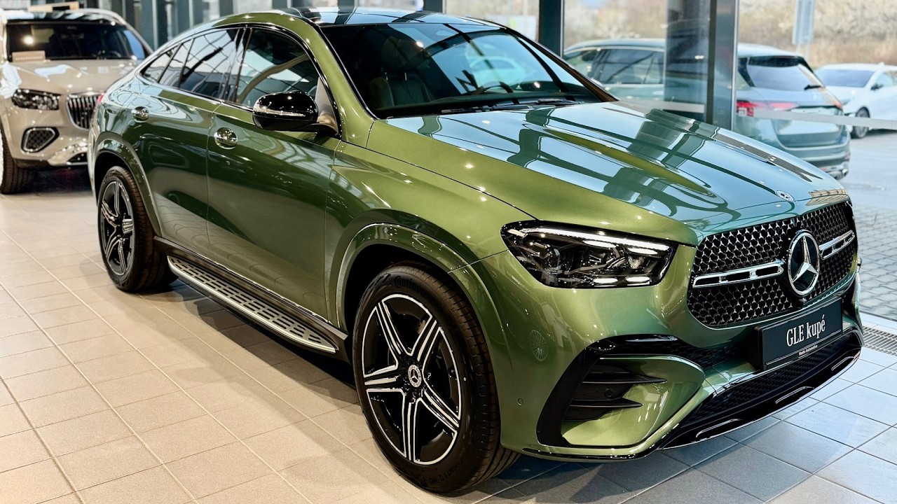 2025 Mercedes GLE Coupe AMG with new AMAZING Manufaktur Ireland Mid ...